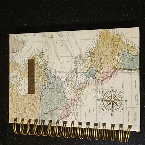 Punch Studio | Office | World Map Notes Journal | Poshmark